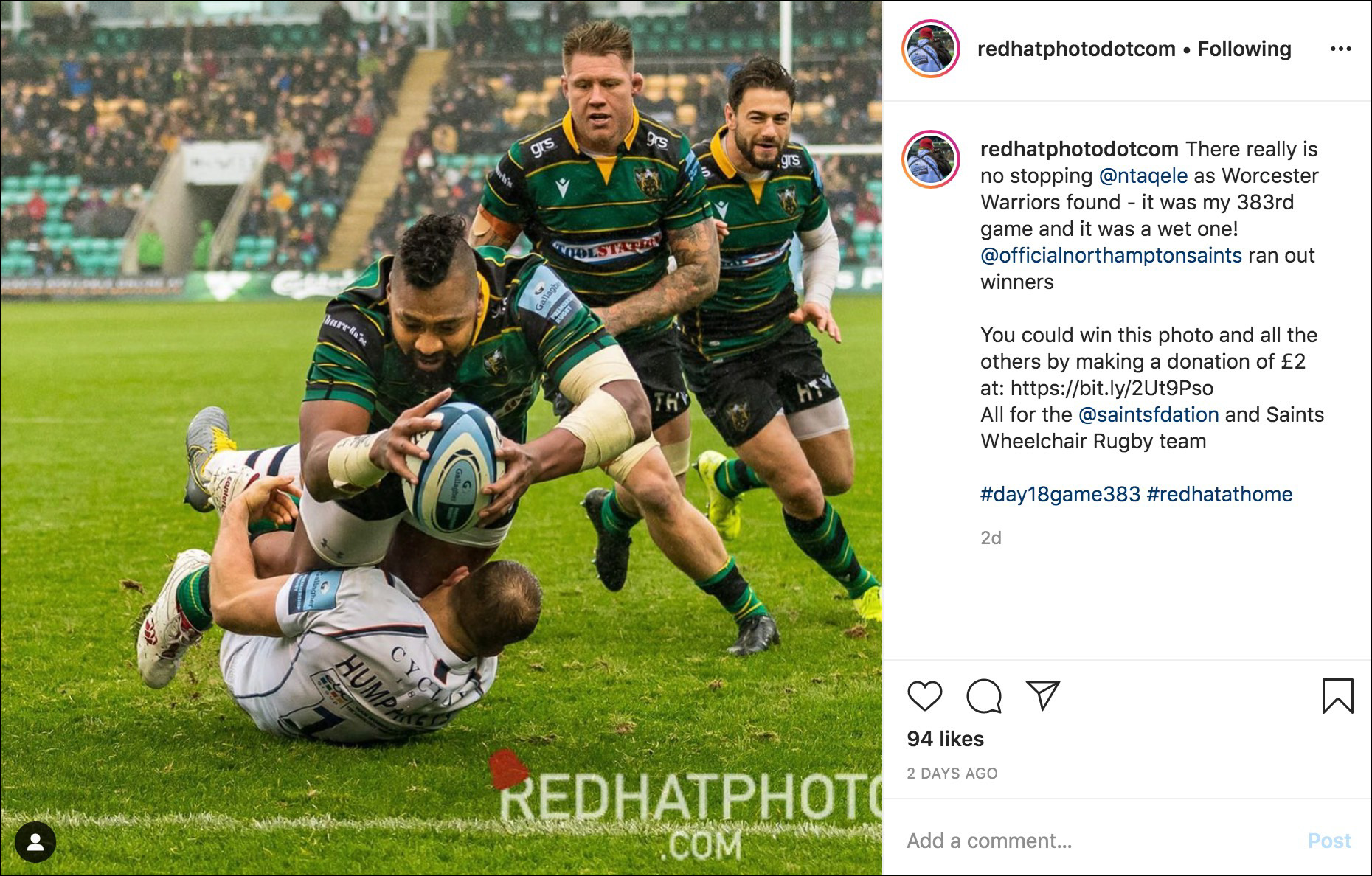 10 Sports Photographers To Follow on Instagram - Scott Kelby's ...